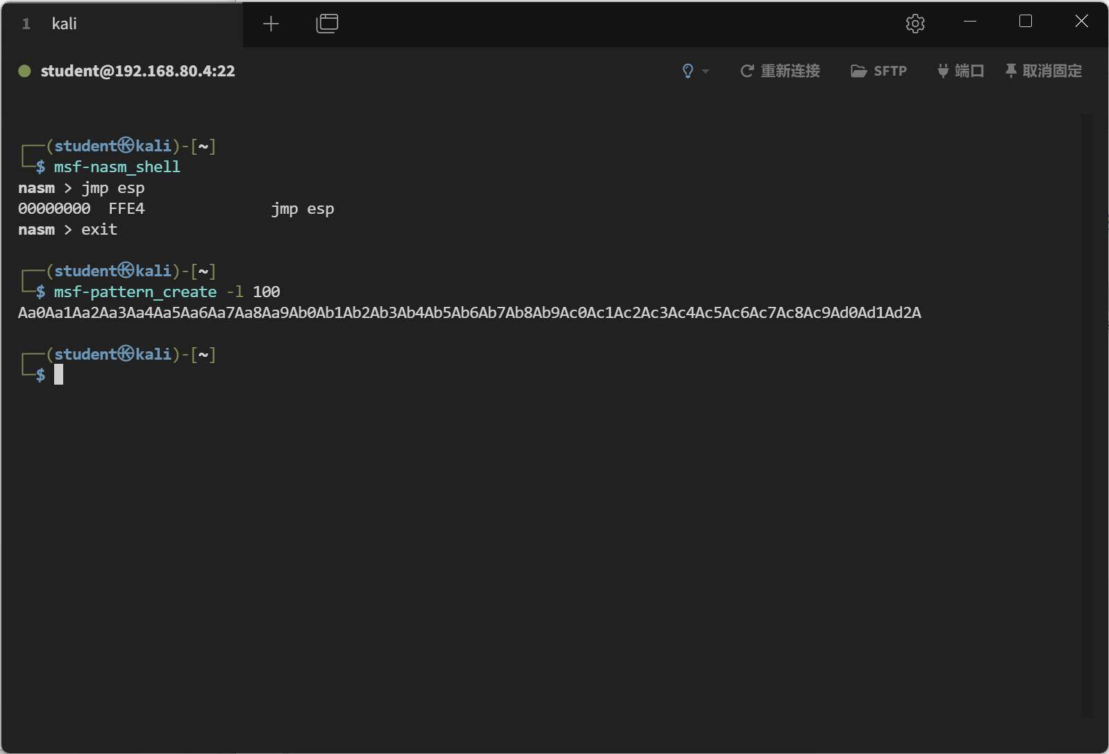 实验报告：缓冲区溢出攻击的实现过程 | Moyuan"s website